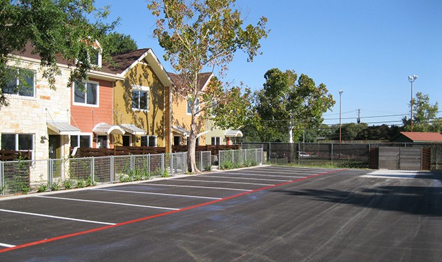 Concrete Wheel Stops Install in Austin | Car Stops | Parking Curbs